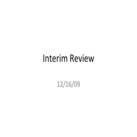 2nd9 interim review pp | PPT | Food & Drink