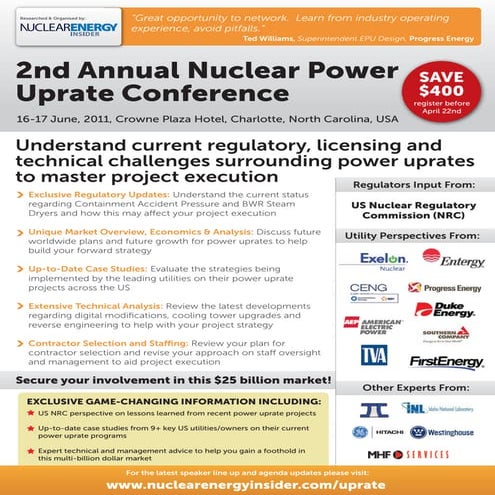 2nd Annual Small Modular Reactor Conference | PDF