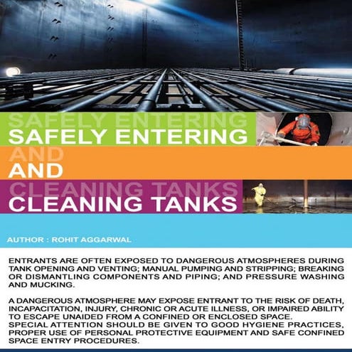 Safely Entering and Cleaning Tanks | PDF