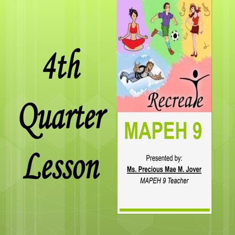 2nd COT Recreational - PPT.pptx