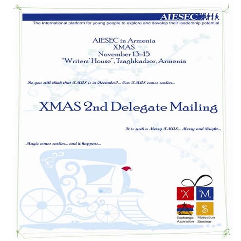 2nd Delegate Mailing | PDF