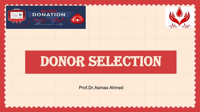 Blood Donor Selection Criteria .pptx