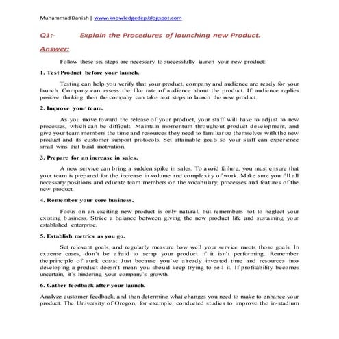 2nd Assignment of Entrepreneurship | DOCX