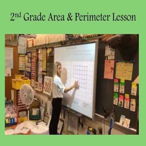 2nd grade area & perimeter lesson | PPTX