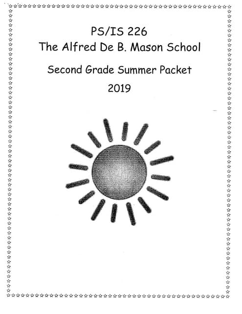7th grade ela summer packet | PDF