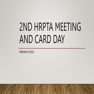 2nd hrPta meeting and card day.pptx