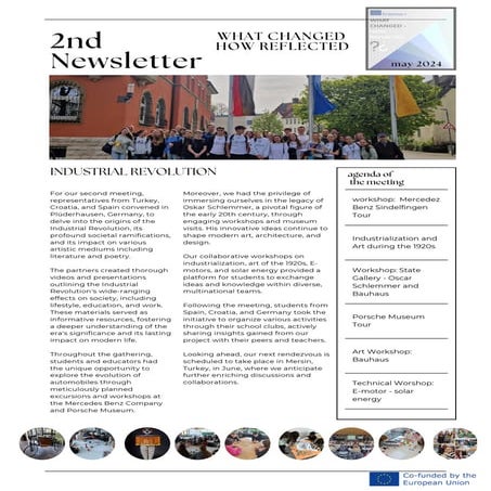 2nd newsletter What changed - how reflected | PDF