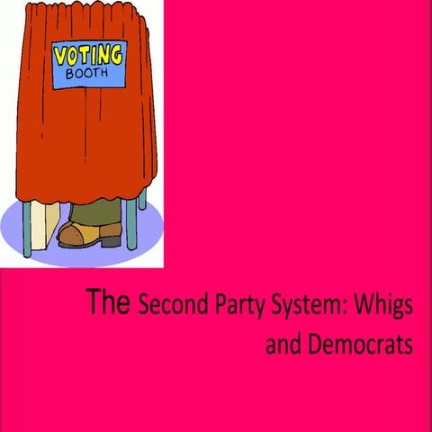 2nd Party System | PPT | Politics