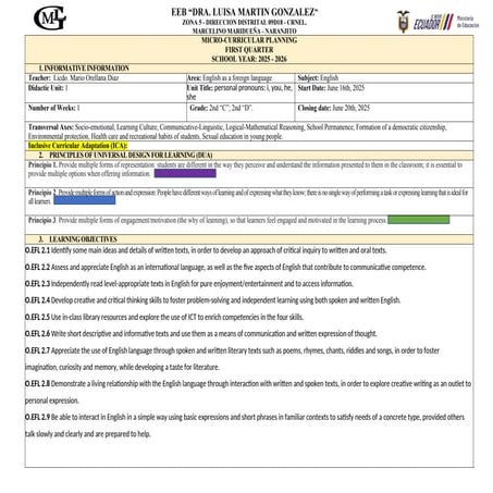 2ND PERSONAL PRONOUNS; I, YOU, HE, SHE.docx