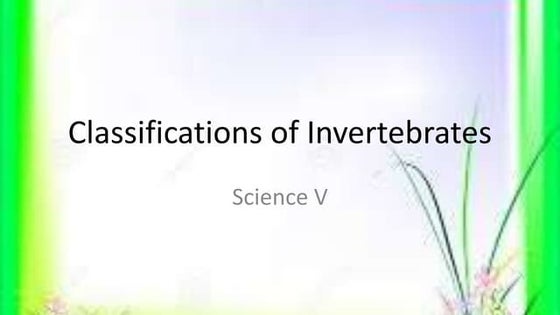 Grade 6 PPT_Science_Q2_W6_Invertebrates.pptx