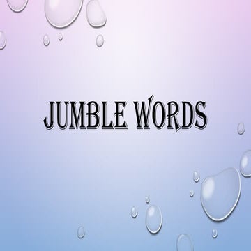 2nd ppt g8.JUMBLE WORDS.pptxSSSSSSSSSSSSSSSSSSSSSS | PPT