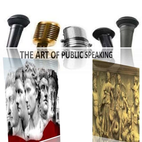 PUBLIC SPEAKING - BBA PPT | PPTX