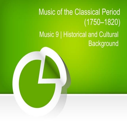 Musical time periods | PPTX