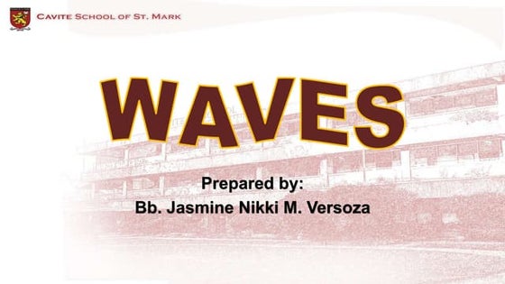 Waves and Sound | PPT