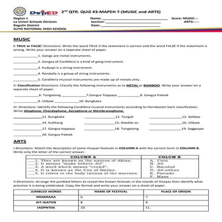 2nd QTR-Q3 MUSIC and Arts.docx