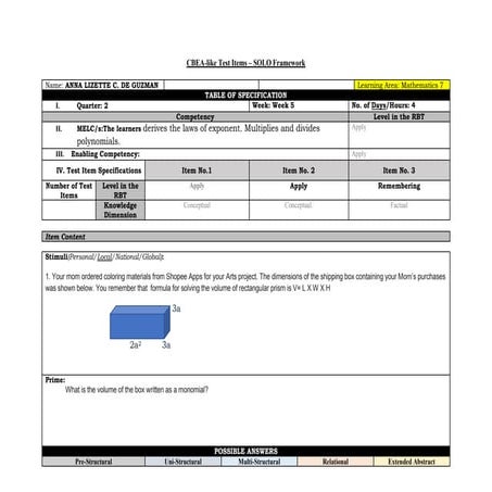 2nd Quarter CBEA-Math 7 - Week 5 ot 8.docx