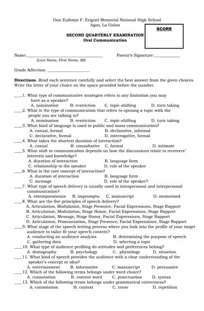 2nd quarter test-oral com.docx