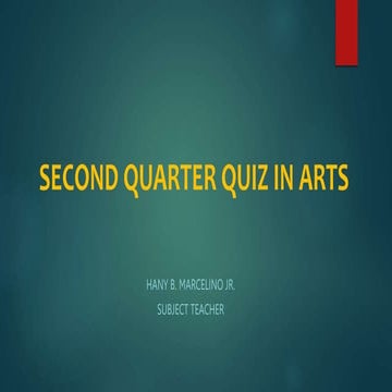 2nd quarter quiz in arts.pptx