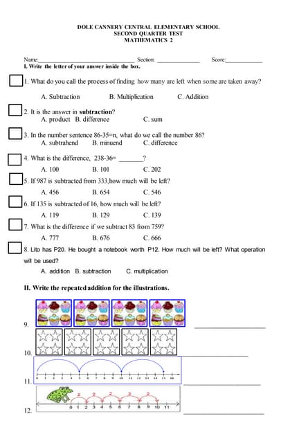 K to 12 Grade 3 FILIPINO NAT (National Achievement Test) Reviewer | PDF