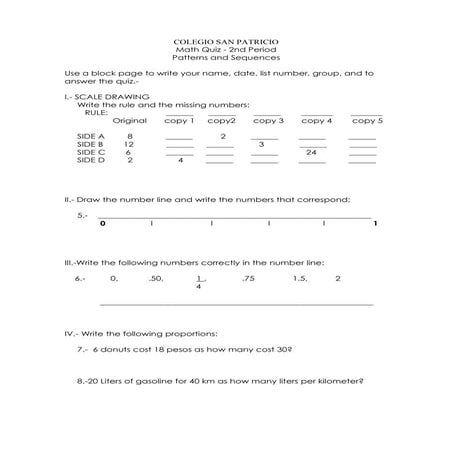 2nd Quiz 2nd Period 7th Grade 09 | PDF