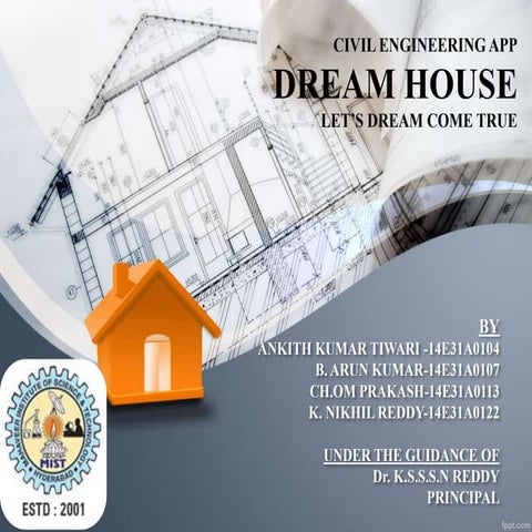 civil engg app dream house | PPTX