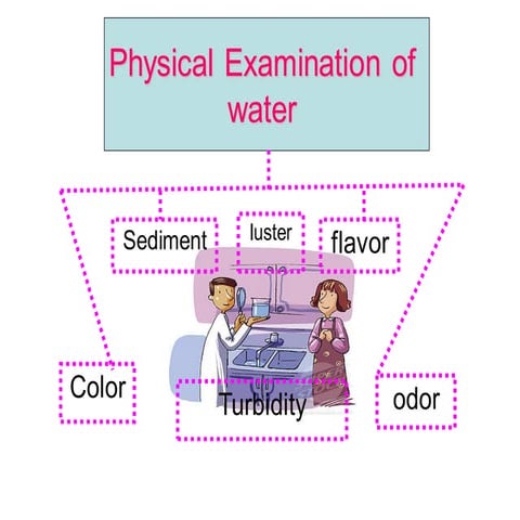 Presentation about Physical examination of water | PDF