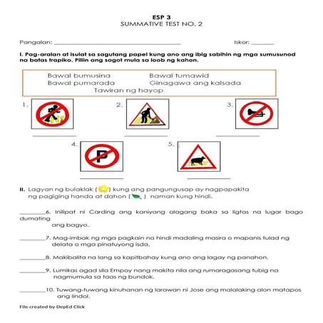 2nd Summative Test in GMRC 3 - Quarter 3.docx
