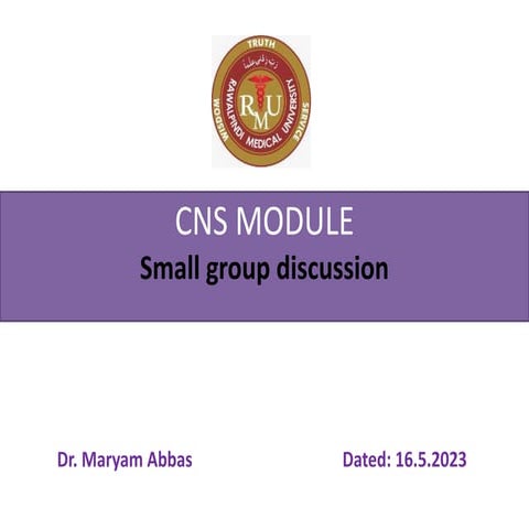 2nd year small group discussion Synapse and sensory receptors.pptx