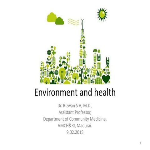 Environment and Health | PPTX