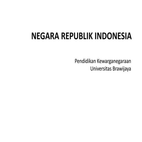 Materi Kewarganegaraan Negara Republik Indonesia.pptx
