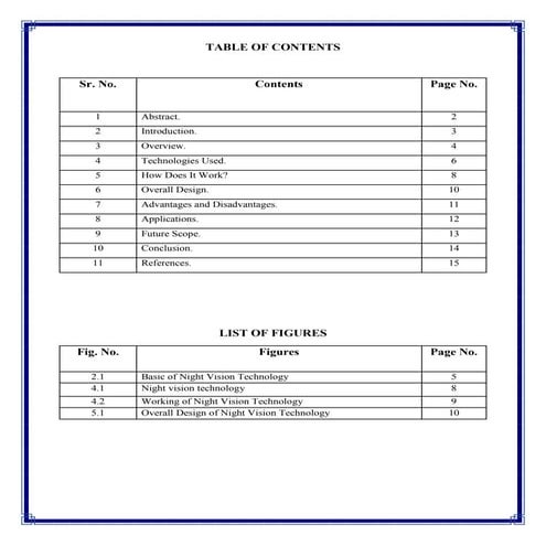 2 night vision report final (night vision technology) | PDF