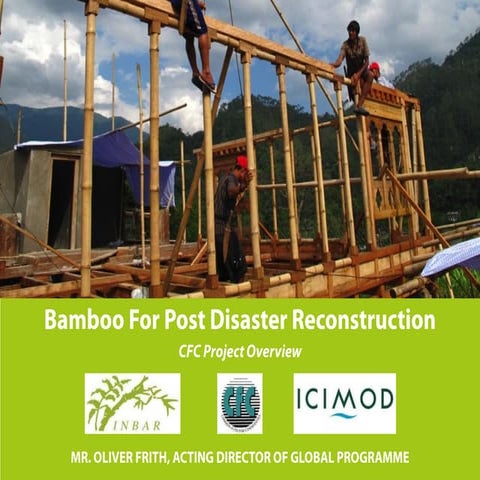 Bamboo for Post Disaster Reconstruction | PDF