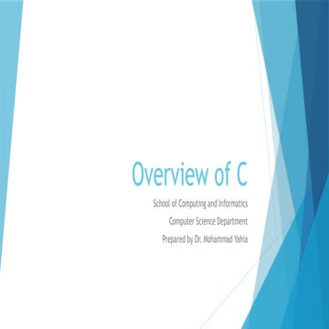 2_Overview of C Programming Language.pptx