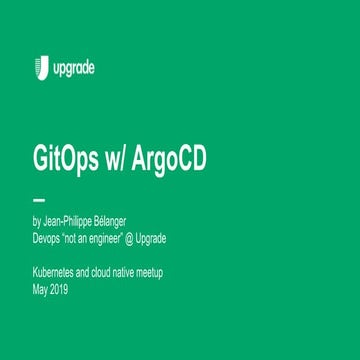 Gitops Wargocd Ppt