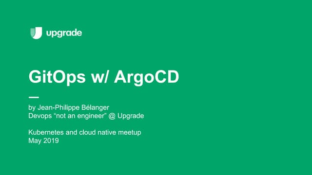 Gitops Wargocd Ppt