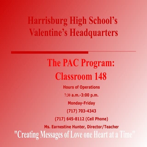Pac Programs Valentine's Sale | PPT
