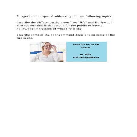 2 pages, double spaced addressing the two following topicsdescr.docx