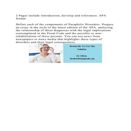 2 Pages include introduction, develop and references. APA format .docx