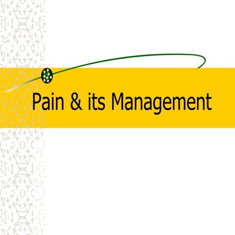 2 Pain management.ppt