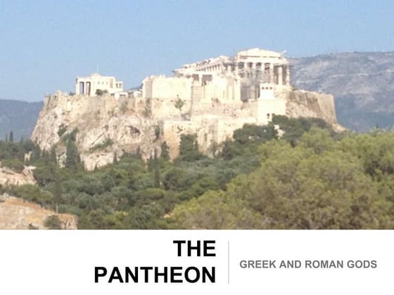 Brochure for Gods and Goddesses in English | PPT