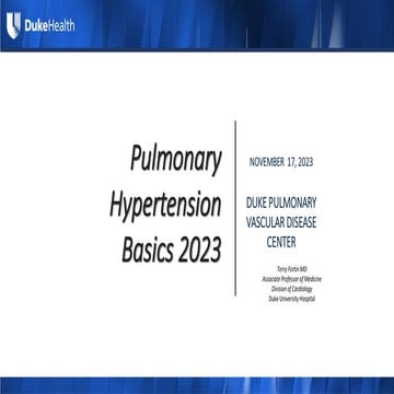 Pulmonary Hypertension Basics 2023.pptx