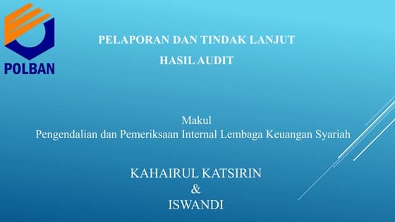 1. spo pelaksanaan kegiatan spi | DOC