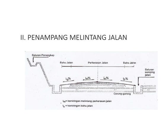 Penampang melintang jalan | DOCX