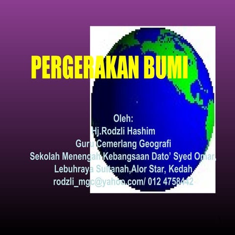 2 PERGERAKAN BUMI (putaran dan edaran) (2).ppt