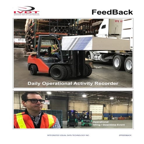 Fully automatic operational activity recorder for material handling ...