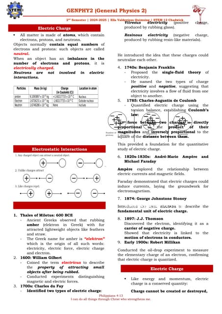 Electrostatics grade 10 | PPT