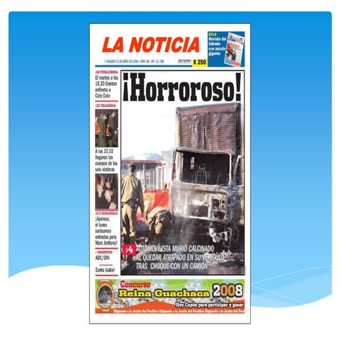 la noticia partes de la misma se desarrollan cada una de las partes | PPT