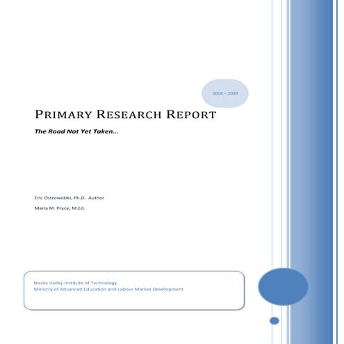 2 primary research report | PDF