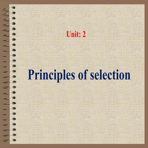 2 Principles of selection.ppt