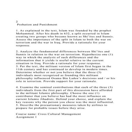 2 Probation and Punishment .docx